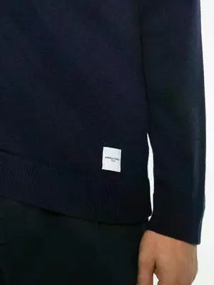 DANIELE FIESOLI Crew-neck Logo-patch Sweater