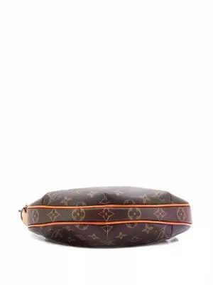 LOUIS VUITTON Croissant Handbag Monogram Canvas Pm Hobo Bag