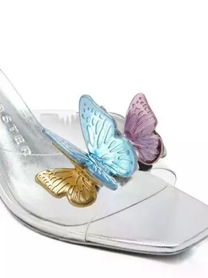 SOPHIA WEBSTER Vanessa Butterfly-appliqué Low Sandals