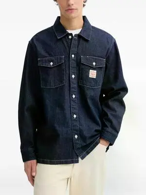 LEVI'S Contrast-stitch Denim Shirt - Blue