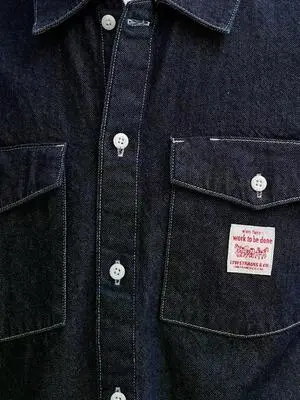 LEVI'S Contrast-stitch Denim Shirt
