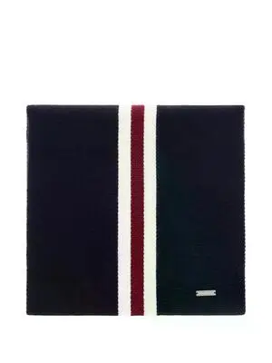 Dsquared2 Stripe-detail Scarf - Blue