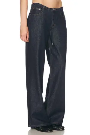 Still Here Cool Wide Leg In Blue
