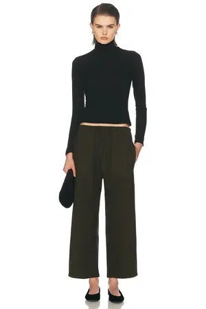 LESET Lauren Long Sleeve Turtleneck Top