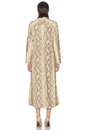 Cult Gaia Sera Coat In Multi