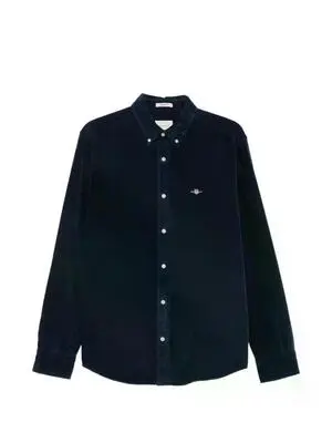 Gant Corduroy Button-down Shirt - Blue