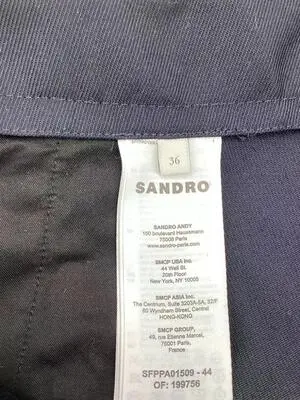 Sandro 2020s Twill Cargo Pants