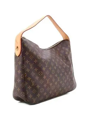LOUIS VUITTON Slouchy Handbag Monogram Canvas Mm Hobo Bag