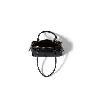Miu Miu Beau Shiny Leather Mini-bag - Black