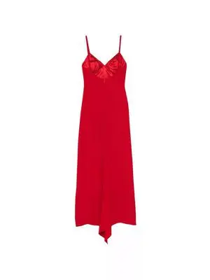 Versace 2000s Spaghetti-strap Evening Gown
