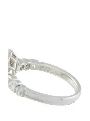 LB EXCLUSIVE Embellished Diamond Halo Ring