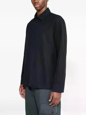 MARGARET HOWELL Offset-placket Polo Shirt