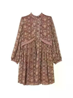 Ba&sh Dune Paisley-print Shift Mini Dress