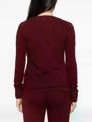 Ermanno Scervino Lace-embellished Sweater