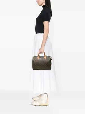 LOUIS VUITTON 1995 Monogram Speedy 30 Boston Bag - Brown