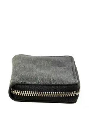 LOUIS VUITTON 2011 Damier Graphite Zippy Purse Coin Pouch
