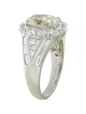 LB EXCLUSIVE Diamond Halo Ring - Silver