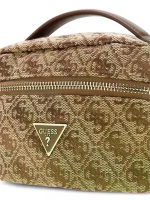 Guess Jacquard Logo-pattern Beauty Case