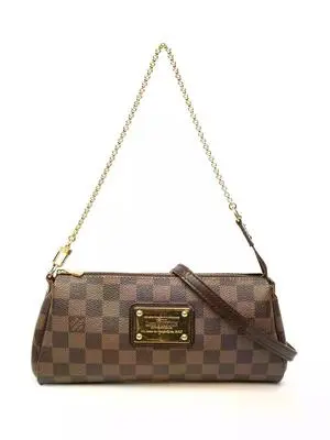 LOUIS VUITTON 2011 Damier Ebene Eva Satchel