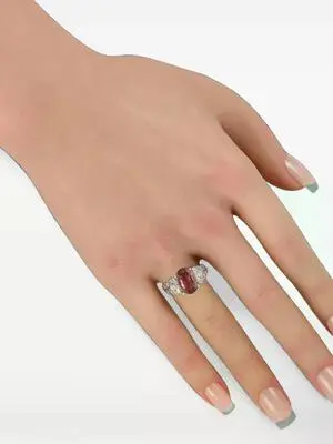 LB EXCLUSIVE Center Spinel Embellished Ring