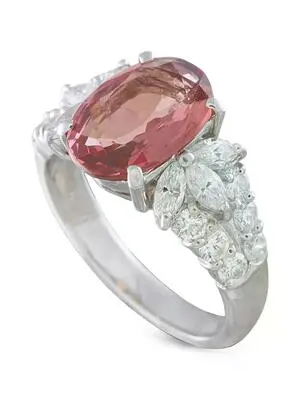 LB EXCLUSIVE Center Spinel Embellished Ring