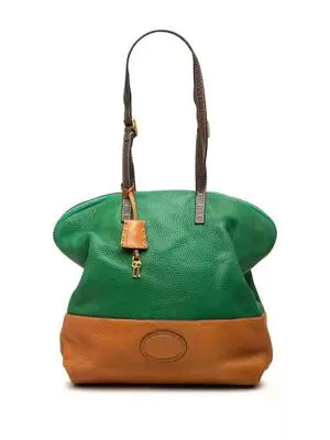 Fendi 2010-2026 Medium Leather 2bag Colorblock Tote Bag