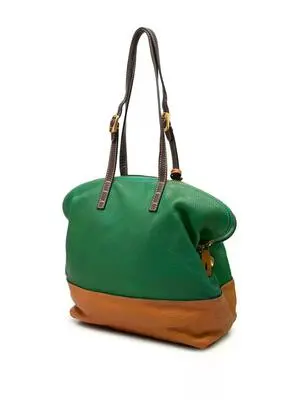 Fendi 2010-2026 Medium Leather 2bag Colorblock Tote Bag