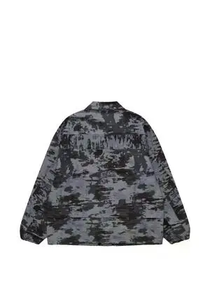 DOVER STREET MARKET Abstract-print Press-stud Shirt Jacket