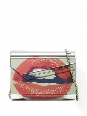 JIMMY CHOO Candy Lips-print Cross Body Bag