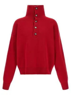 AMI Paris De Cœur' Sweater - Red