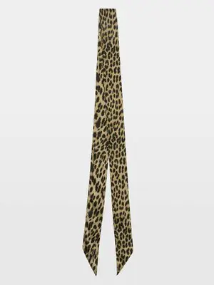 Zadig&Voltaire Silky Leo Scarf - Flash