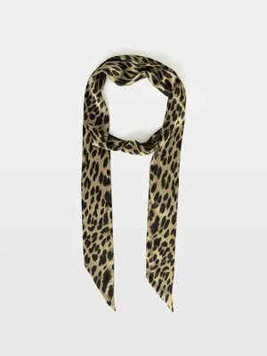 Zadig&Voltaire Silky Leo Scarf