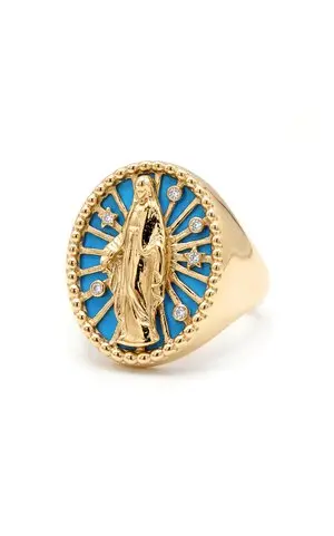 L'ATELIER NAWBAR Virgin Mary Radiant Ring