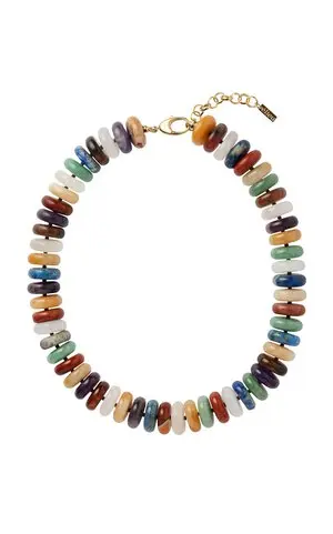 Éliou Mazo Gold-plated -stone Necklace - Multi