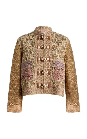 Zimmermann Fairlight Quilted Cotton Jacket