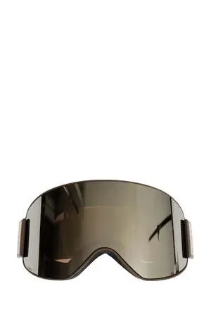 Gucci Mask-shaped Sunglasses - Brown