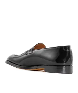 DOUCAL'S Glossy Penny Loafers