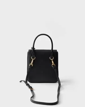 Prada Carry Mini Leather Handbag