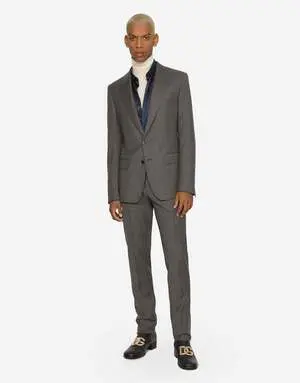 Dolce & Gabbana Dolce Gabbana Single-breasted Flannel Sicilia-fit Jacket