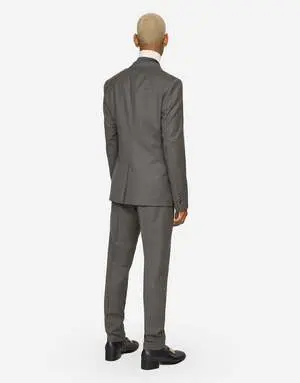Dolce & Gabbana Dolce Gabbana Single-breasted Flannel Sicilia-fit Jacket