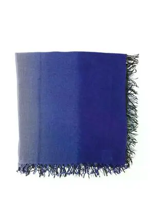 Faliero Sarti Frayed Scarf - Blue