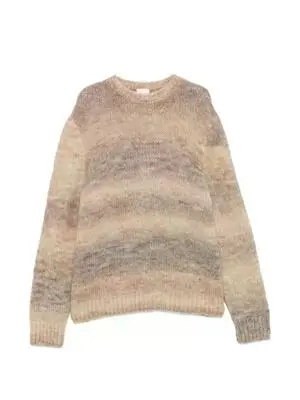 A.p.c. Gradient-effect Knitted Sweater - Neutrals