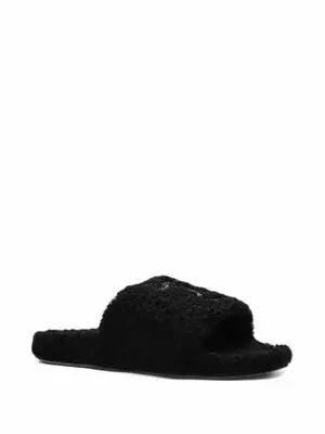 Balenciaga Furry Open Mules