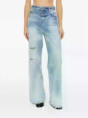 Dsquared2 Light Faded Jenna Jeans - Blue