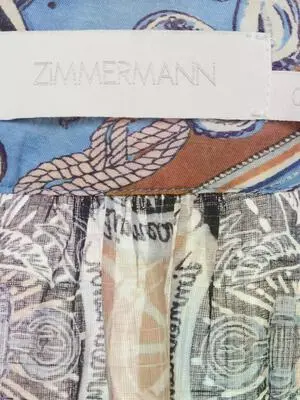 Zimmermann Alight Wrap Midi Dress