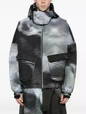 Templa Dysydent Vector-print Bomber Jacket