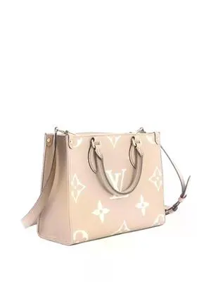 LOUIS VUITTON Onthego Bicolor Monogram Empreinte Giant Pm Tote Bag