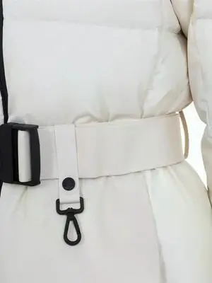 Moncler Bouquetin Belted Quilted Jacket
