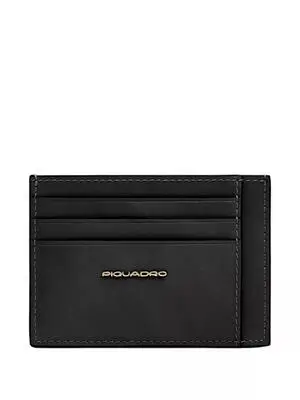 PIQUADRO Logo-plaque Cardholder