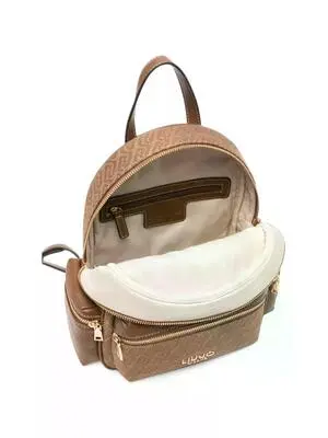 Liu Jo Monogram-jacquard Backpack